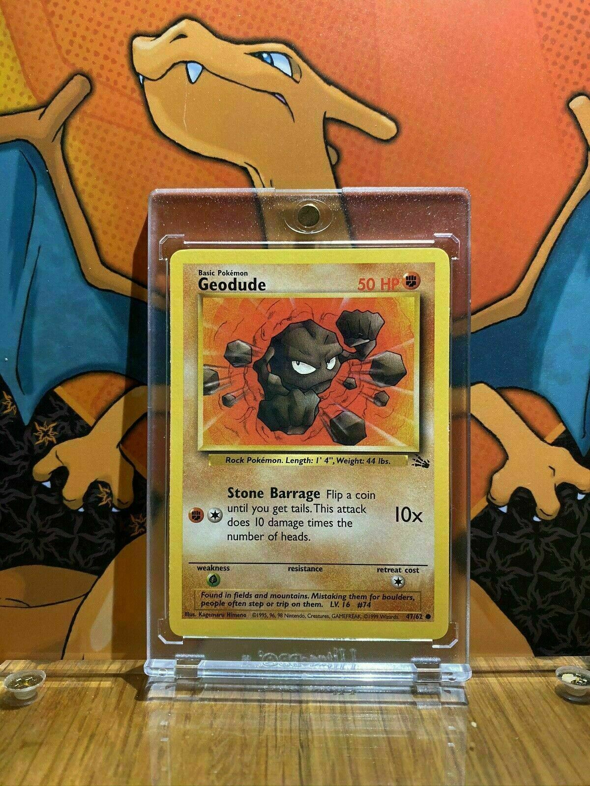 Geodude Fossil NM 47/62 Pokemon Card | eBay