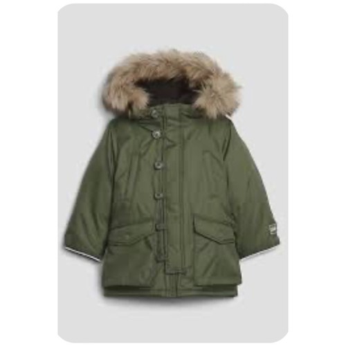 Gap Toddler Baby Coldcontrol Max Hooded Parka Jacket Olive Green Size 2 Years | eBay