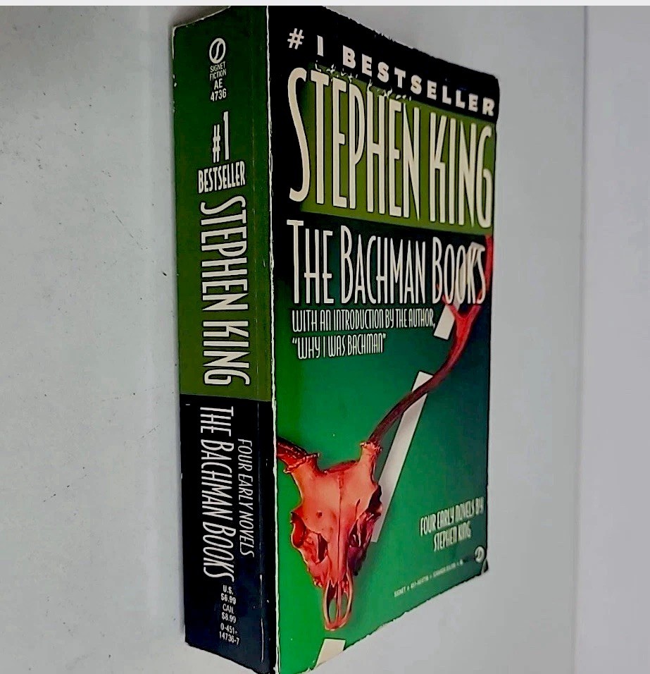 Bachman Books 1st Ed. PB-Stephen King Pen Name 4 Early Novels-RAGE OOP ...
