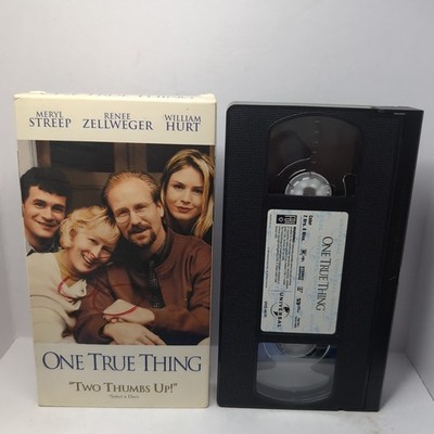One True Thing (VHS, 1999) 96898365932| eBay