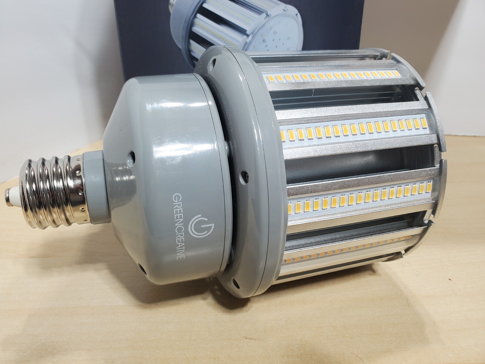 GREEN CREATIVE GCR-57948 TITANIUM SERIES 80W LED CORN BULB 9300LM 4000K ...