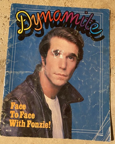 Dynamite Magazine No. 22, Face to Face with Fonzie! | eBay