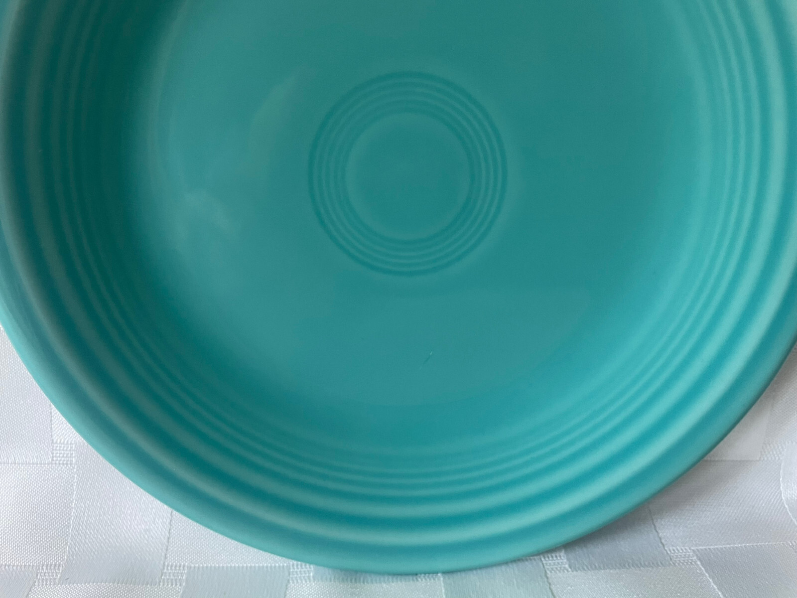 Fiesta TURQUOISE Blue Classic Rim 7.25" Place Setting Salad Plate ...