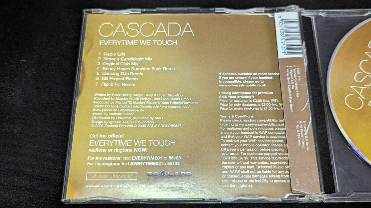 Cascada Everytime We Touch Single