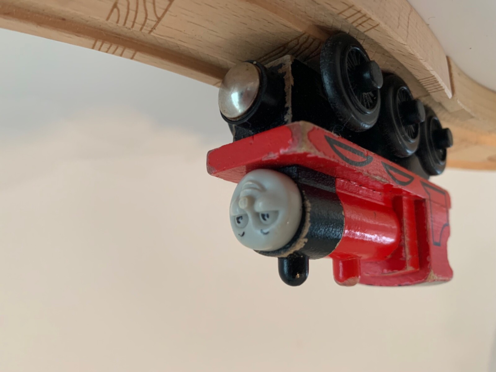 FACTORY ERROR JAMES? 🚂 Thomas & Friends Wooden Railway Train 1996 ...