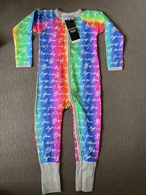 Bonds Rainbow Pride Zippy Wondersuit Size 3 | eBay Australia