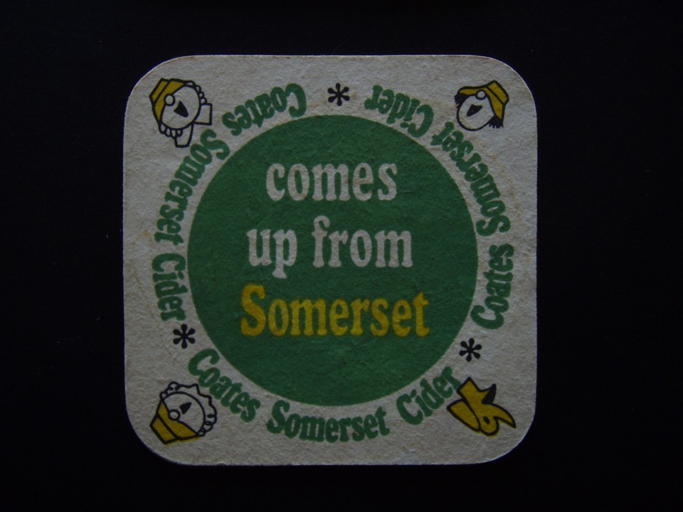 COATES SOMERSET CIDER COMES UP FROM SOMERSET COASTER | eBay