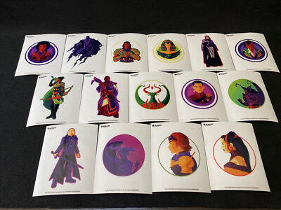 Magic The Gathering: 2019 Tom Whalen Promo Stickers Set Of 15 Mint | eBay