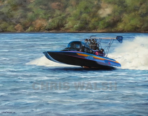 Drag Boat racing. Fine Art Prints By artist Chris Walsh | eBay