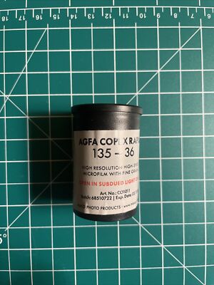 AGFA Copex Rapid 35mm Microfilm (fridge stored) | eBay