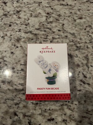Hallmark Frosty Fun Decade 2013 Ornament | eBay