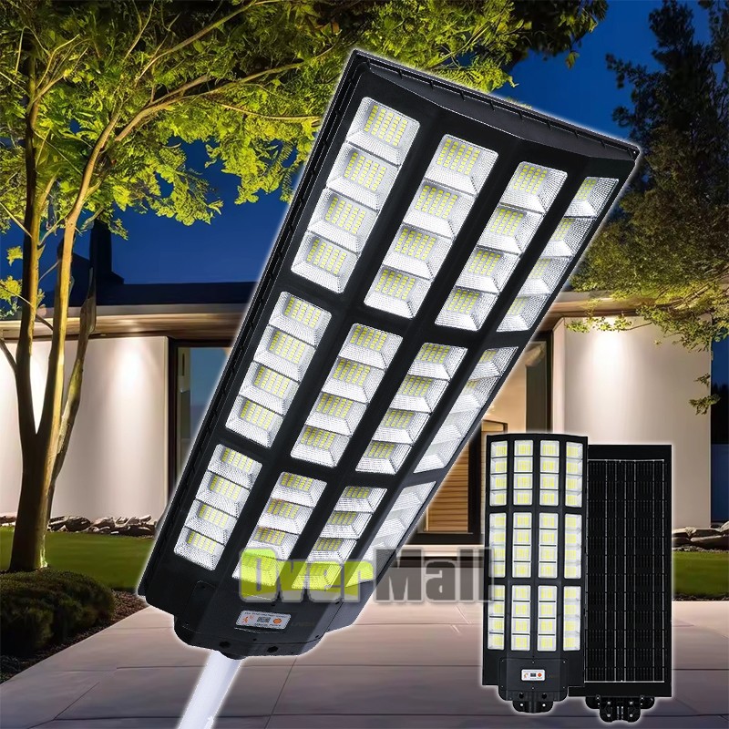 Commercial 1000000LM LED Outdoor Dusk to Dawn Solar Street Light Road ...