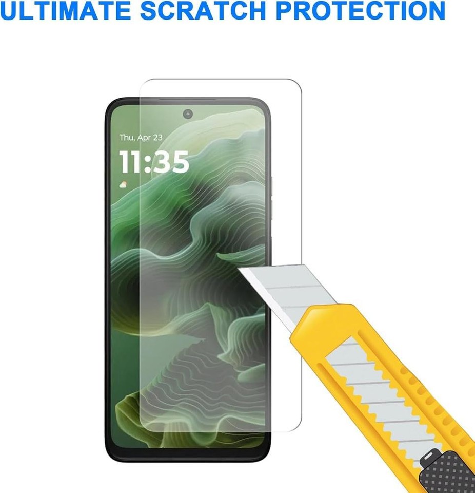 [4 Pack] Screen Protector for Moto G35 5G, [Scratch Resistant] [Case ...