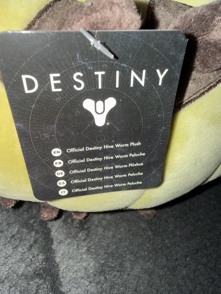 Official Destiny Hive Worm Plush Numskull Bungie Glow In The Dark Eyes ...