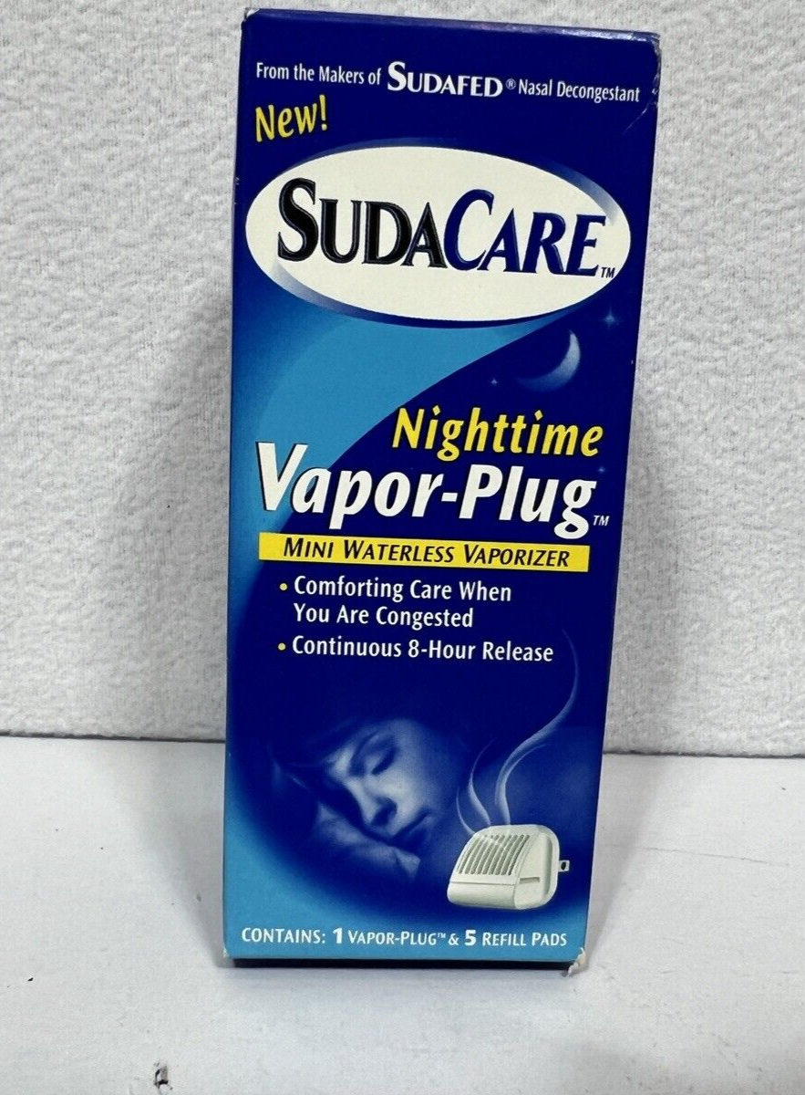 SudaCare Nighttime Vapor-Plug Mini Waterless+ 5 Refill Pads By Makers ...