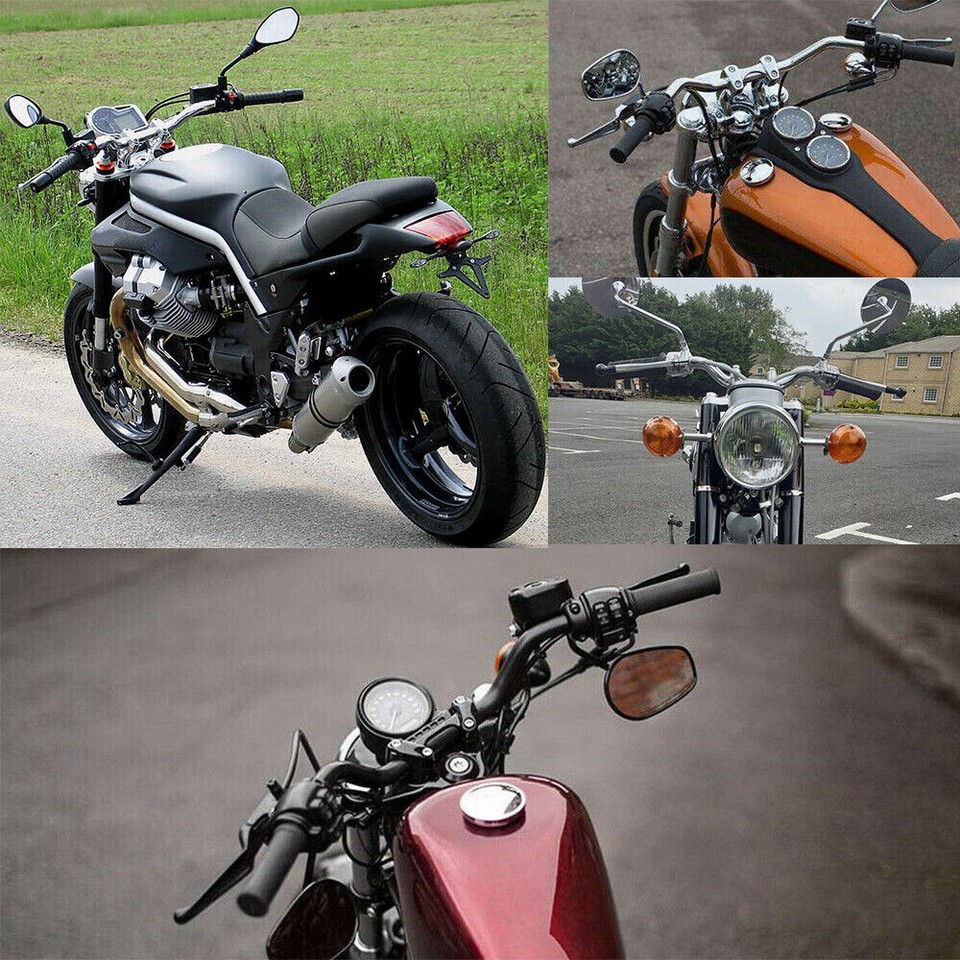 Motorcycle 1" 25mm Handlebars Drag Bars For Yamaha V-Star XVS 1300 1100 ...