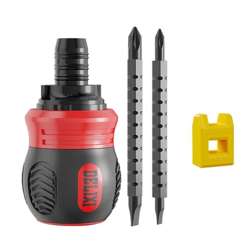 Mini Ratchet Screwdriver Telescopic Repair Tools Dual-purpose Tool | eBay