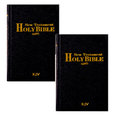 QTY 2 - Holy Bible New Testament Mini Pocket 4.5" King James Version ...