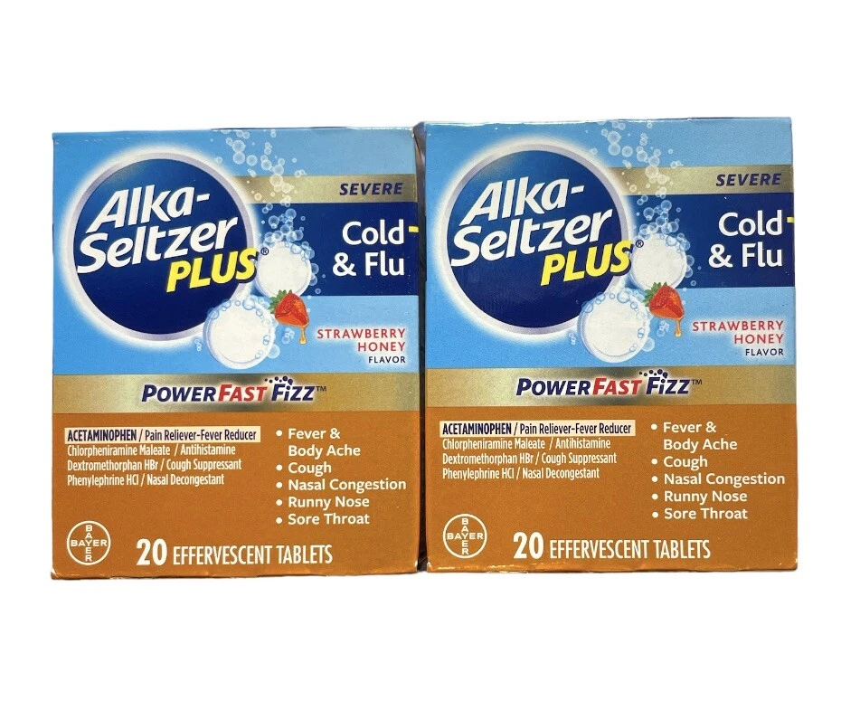 Alka Seltzer Cold And Flu Ingredients