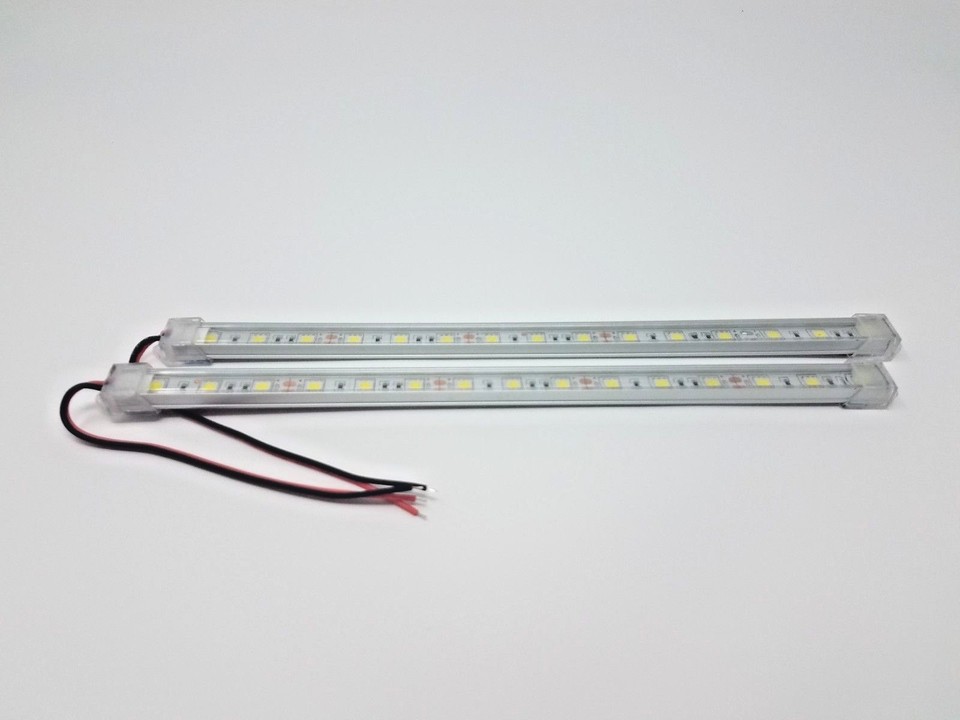 2 PACK - 20 inch RED Marine LED Light Strips | eBay