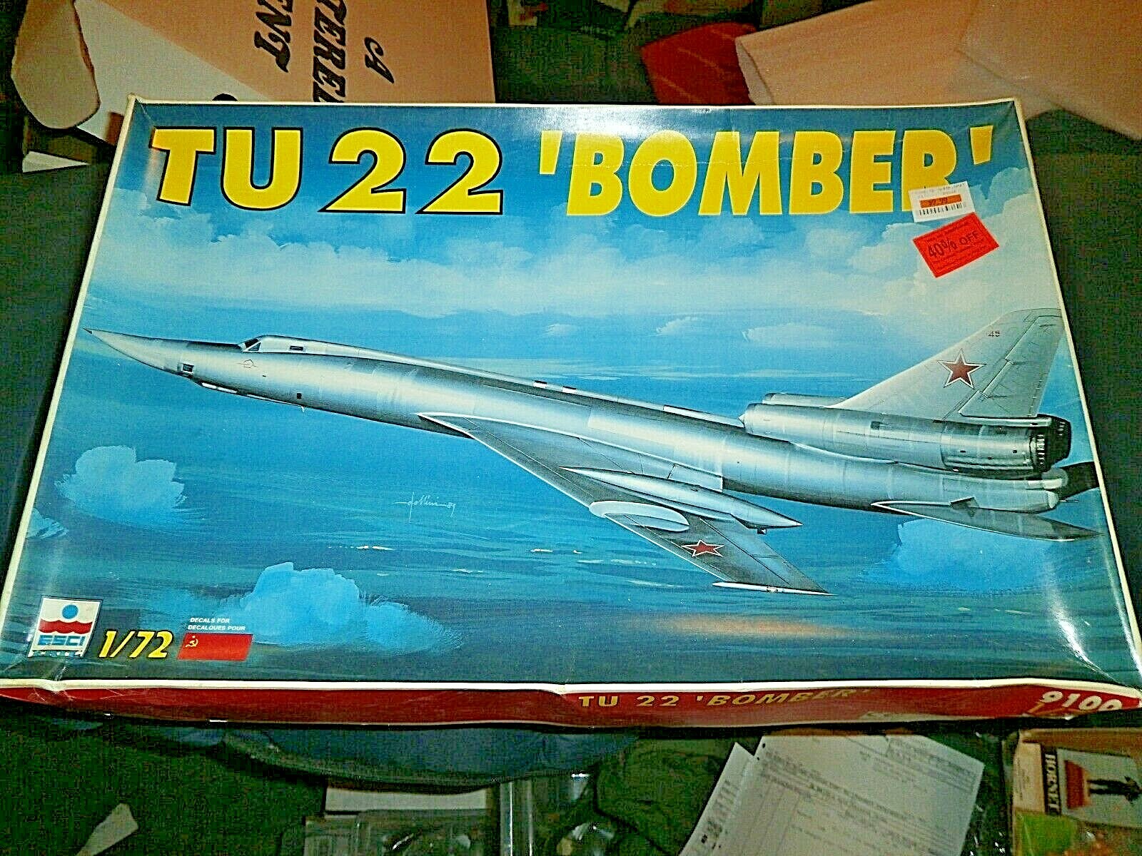 ESCI TU 22 Bomber 1 72 Model Kit 9100 for sale online | eBay