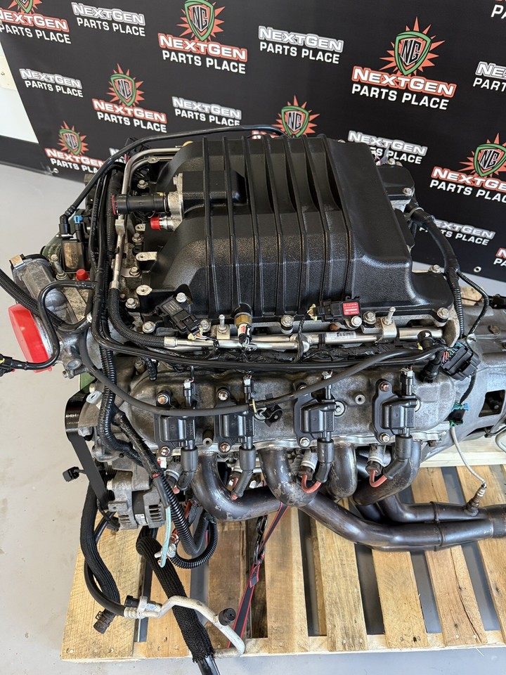 2014 Zl1 LSA 6.2 SUPERCHARGED ENGINE W/ TR6060 MANUAL TRANSMISSION ...