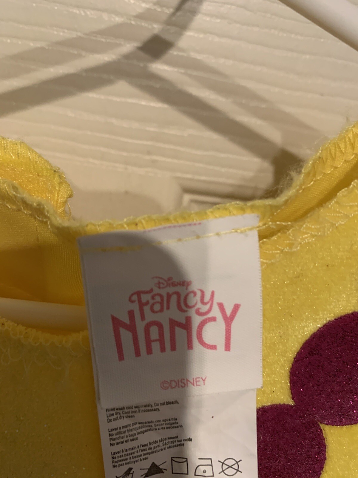 Disney Junior Fancy Nancy Dress Up Costume Toddler Child Size 3T-4T ...