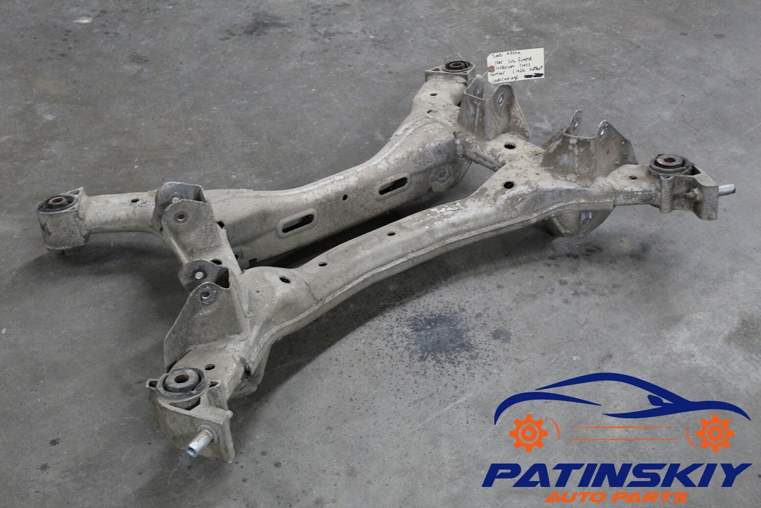 2002 NISSAN ALTIMA REAR SUB FRAME UNDERCARRIAGE CRADLE SUPPORT BACK ...
