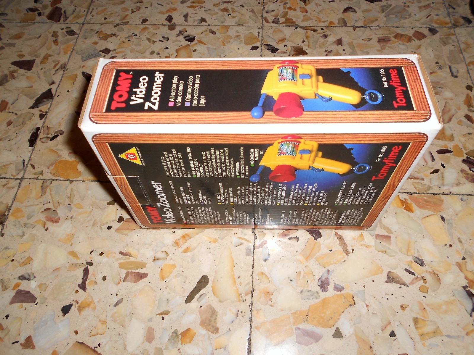 Vintage TOMY 1984 Video Zoomer toy Movie Camera # 1105 camcorder ...