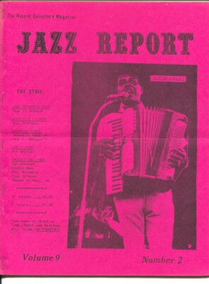 MAG: Jazz Report Vol 9 #2 1973-jazz and music collectors info-buy/sell ...