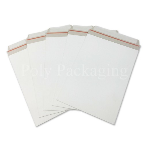 500 x WHITE DOUBLE SIDED BOARD 13x9"(324x229mm) C4/A4 CARDBOARD ...
