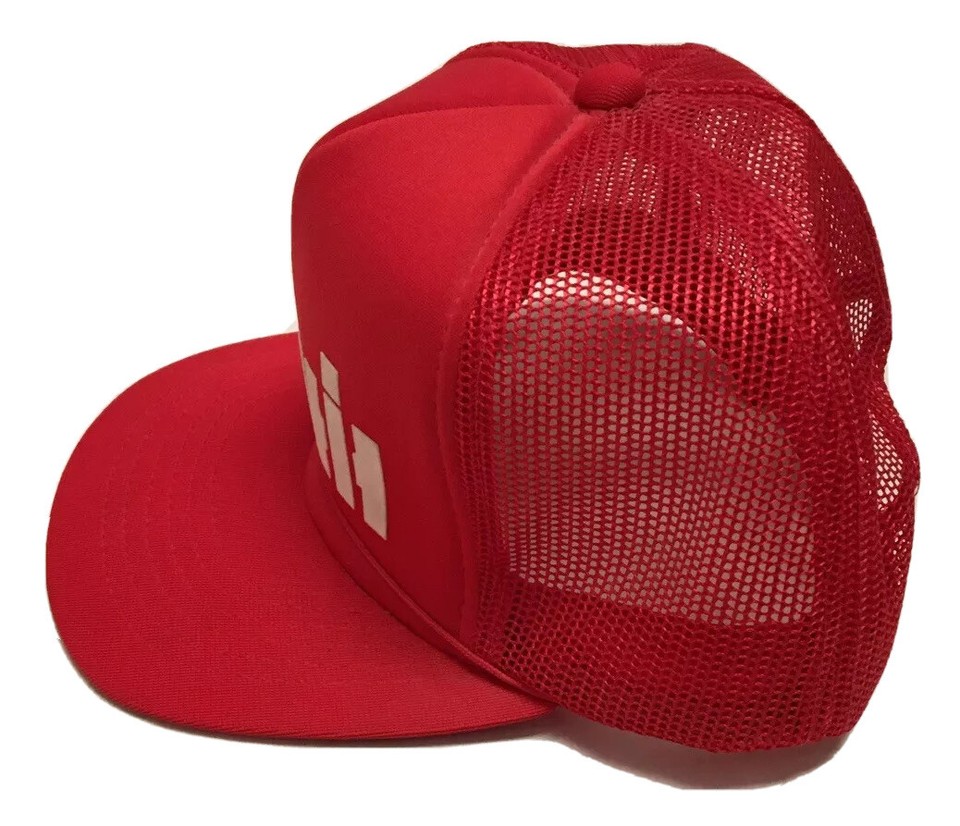 Vtg Case IH Trucker Hat Agriculture Farming Cap Farm Ag Equipment ...