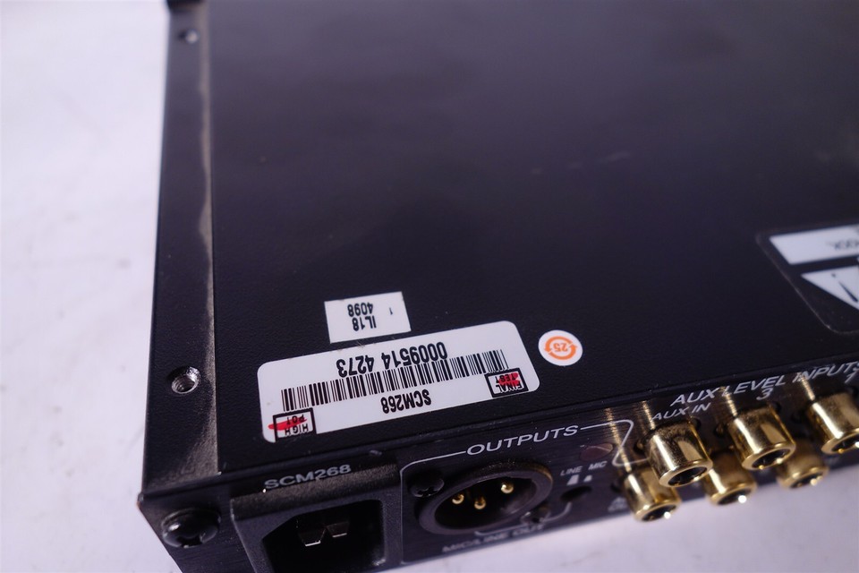 Shure SCM268 4 Channel Microphone Mixer - Black | eBay