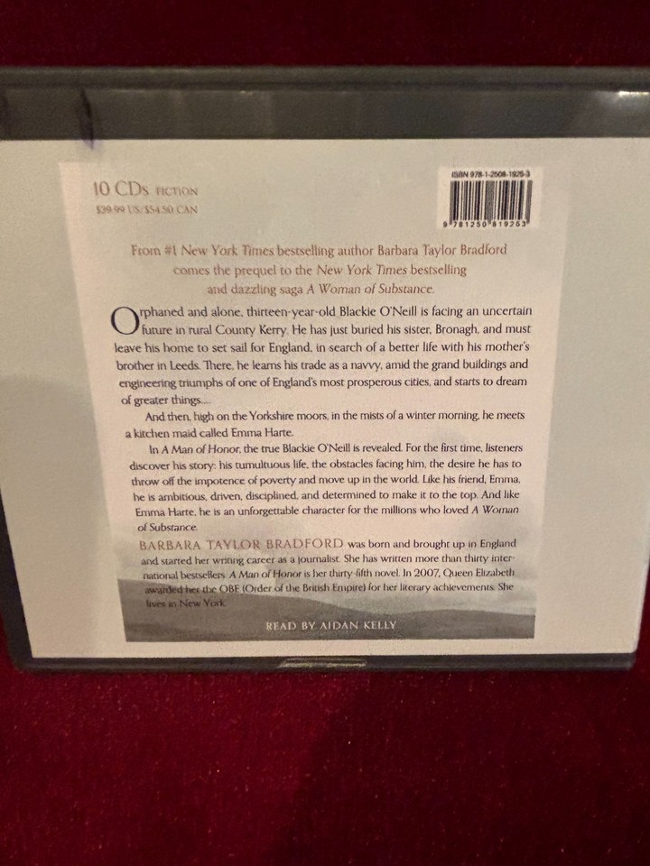 Audio Books on CD Various Title and Authors A-E to choose from ex ...