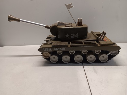 Vintage Remco Bulldog Tank Military Toy Battery Operated Not Working ...