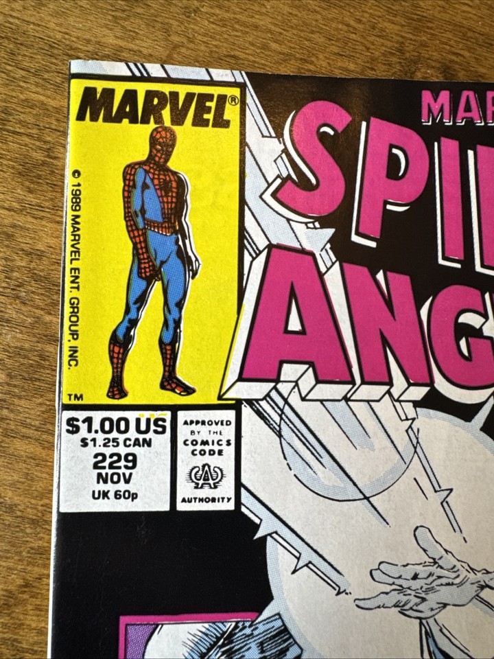 Marvel Tales #229 Todd McFarlane Spider-Man Cover 1989 Marvel Comics NM ...