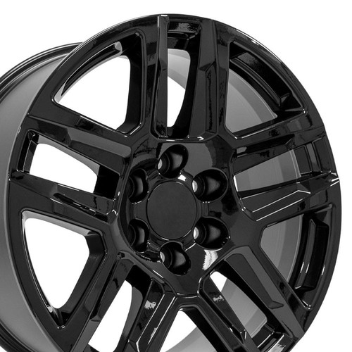20 inch Black 5913 NZT Rims Fits Chevy Suburban Tahoe Silverado | eBay