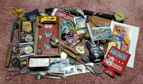 Vintage Trinkets Junk Lot Smalls Collectibles Variety | eBay