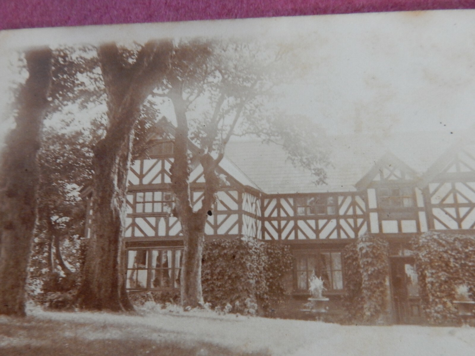 IRBY HALL Cheshire PHOTO 1907 ERA 10/8cm | eBay UK