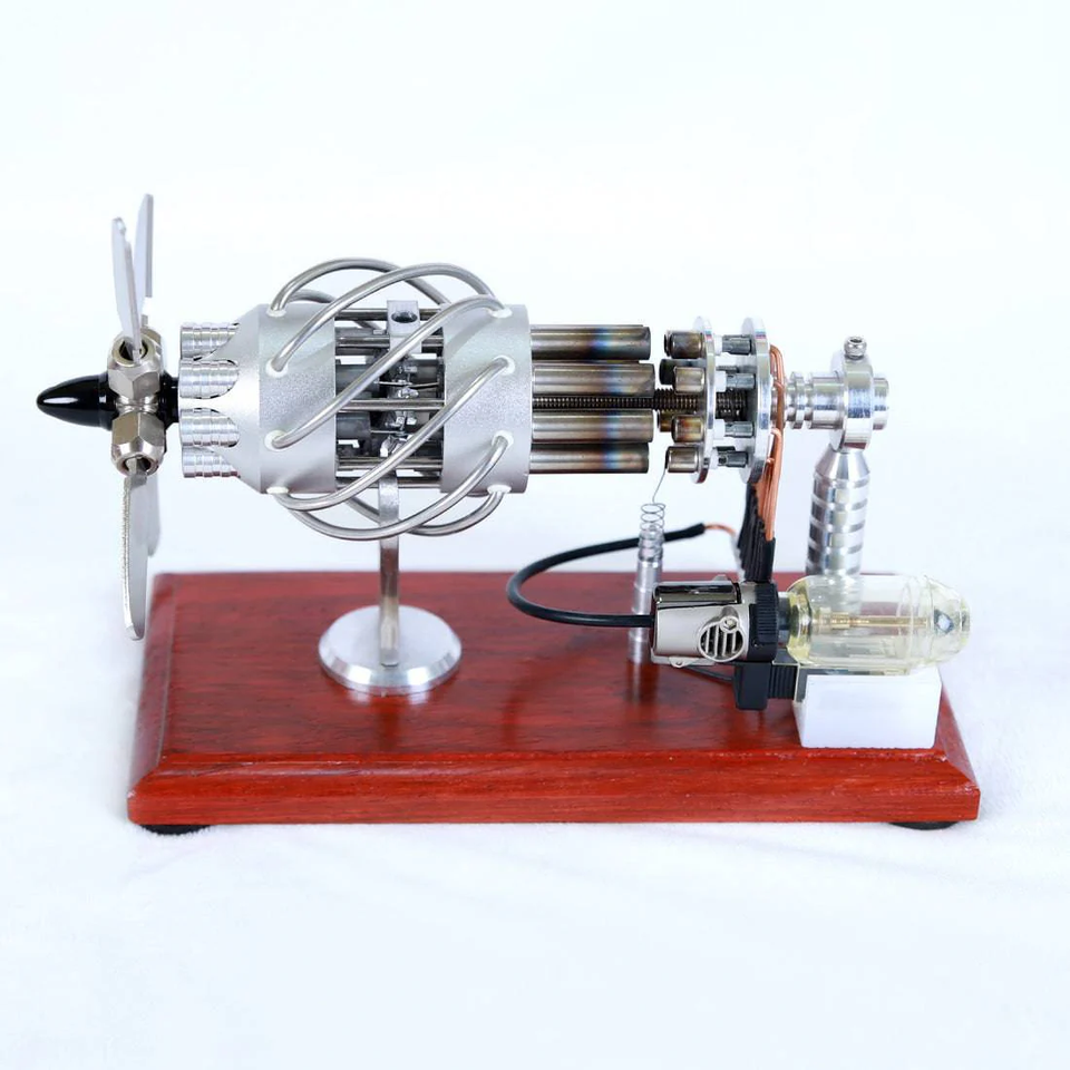 Propeller 16 Cylinder Stirling Engine Model Creative Motor Engine | eBay