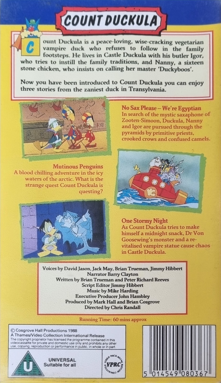 Count Duckula (VHS) for sale online | eBay