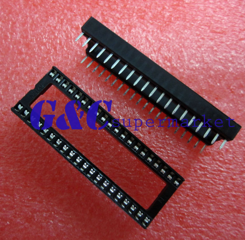 20PCS 40-PIN 40PIN 40 pin DIL DIP IC Socket PCB Mount Connector NEW | eBay
