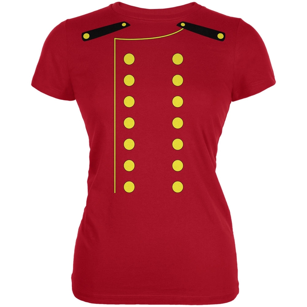 Halloween Hotel Bellhop Costume Red Juniors Soft T-Shirt | eBay