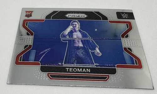 2022 Panini Prizm WWE Debut Edition #42 Teoman Rookie RC Wrestling ...