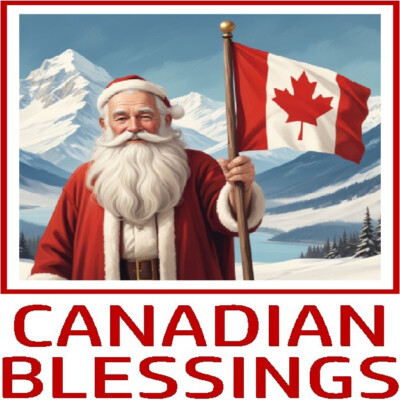 30 Custom Canadian Blessings Santa Personalized Address Labels | eBay