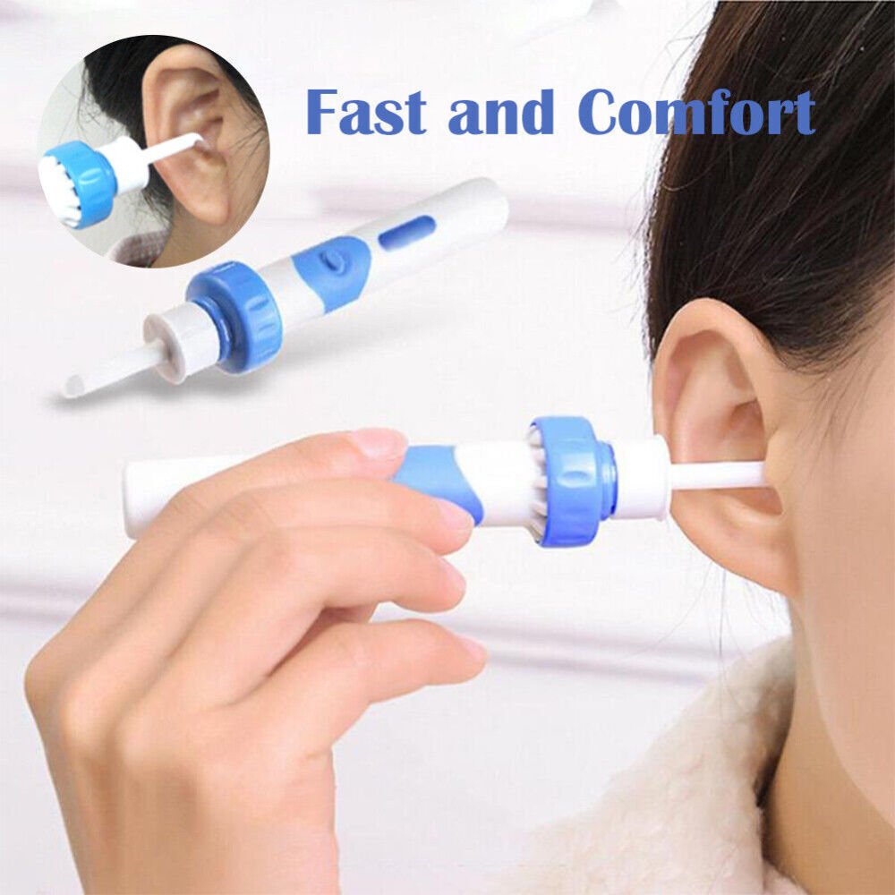 EAR Vacuum WAX REMOVER Electric Ear Cleaner Suction Earwax Remover ...