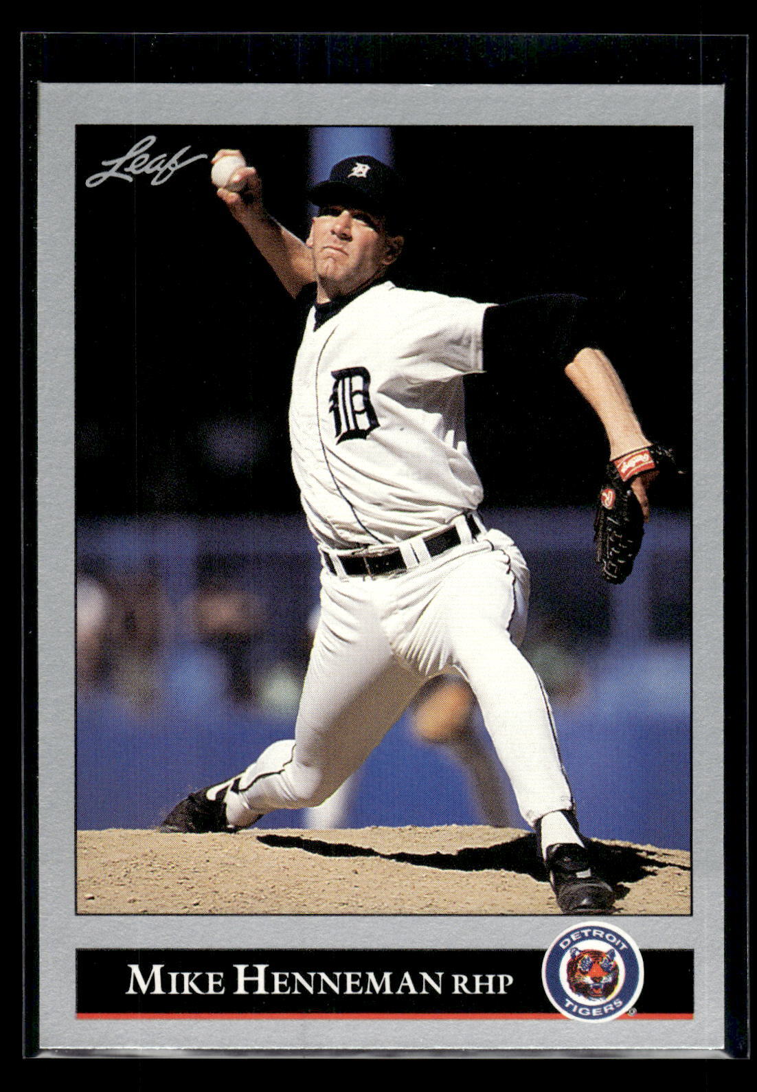 1992 Leaf #325 Mike Henneman Detroit Tigers Pack Fresh Mint+ | eBay