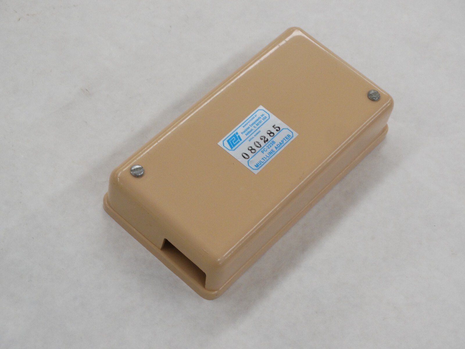 NOS Precision Components # PC-223B Multi line Adapter SE-700A Enclosure ...