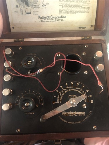 Vintage 1920's RCA Westinghouse Aeriola Sr. Radio Receiver - Radio ...