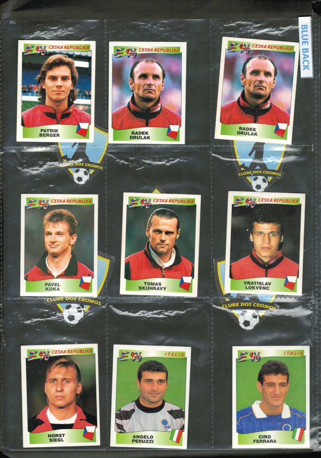 1996 Panini Euro Cup Europa Stickers Pick Choose pegatinas England 96 ...